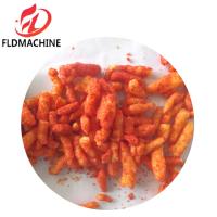 China Automatic Fried kurkure snacks making machine kurkure snack production line nik naks extruder machine for sale