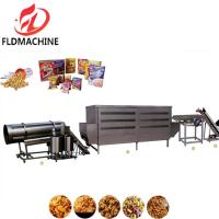 China Industrial Food Equipment Corn Flakes Making Machine Corn flakes  Food Extruder machine for sale