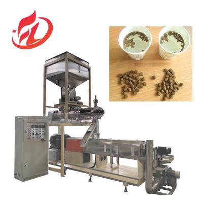 China Dry Type Cat Dog Pet Food Catfish TilapiaTrout Shrimp Floating Fish Food Extruder Fish Feed Extruder Making Machine for sale