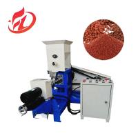China 30-50kg/h floating fish food pet feed pellet processing machine extruder for sale