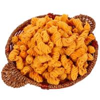 China Automatic Frying Snack Food Production Line/snack food processing machinery/Fry snacks pellet fried snack chips making machine for sale