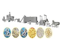 China Automatic Fry Snacks Making Machine frying dough snacks food processing extruder for sale