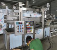 China Automatic Fry Snacks Making Machine frying dough snacks food processing extruder for sale