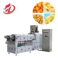 China PLC Controlled Puff Snack Food Production Equipment with Snack Extruder Making Machine for sale
