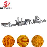 China Cheetos Sticks Corn Curls Snack Food Machine Kurkure Process Line Niknak Production Line for sale