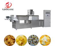 China Stainless Steel 35kw Corn Flakes Making Machine for Mouth-Watering Cheese Ball Snacks for sale