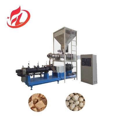 China Good quality soya nugget extruder machine tvp soya protein nuggets machine soya chunks nuggets making machine for sale