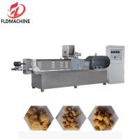 China Low-temperature Soy Flakes Flour Extruder for Easy Operation Soya Meat Processing Plant for sale