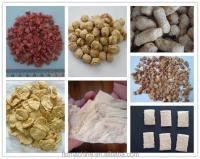 China Low-temperature Soy Flakes Flour Extruder for Easy Operation Soya Meat Processing Plant for sale