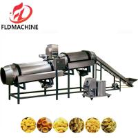 China Automatic snack food extruder production equipment puffed corn snacks making machine for sale
