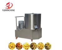 China Corn Puff Extruder 100kg-150 KG/H Snacks Food Making Machine, Double Screw, Corn Chips, Snacks for sale