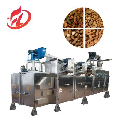 China Pellet size depend on extuder die Pet Fish Food Processing Line for Dogs and Cats for sale