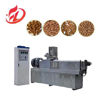 China Fish Pellet Making Machine for High Productivity Stainless Steel Dry Pet Food Extruder for sale