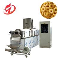 China Automatic corn chips food making puff snack machine multi-functional snack food extruder machine for sale