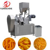 China Durable CHEETOS SNACKS FOOD EXTRUDER MACHINE 380v 50HZ Three Voltage for Snack Making for sale