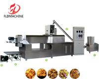 China 200-250kg/h Capacity Corn Flakes Extrusion Machine for Crispy Sweet Breakfast in 2021 for sale