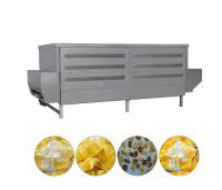 China Automatic line100-150kg/h double screw Maize Snack Food Extruder corn flakes making machine for sale