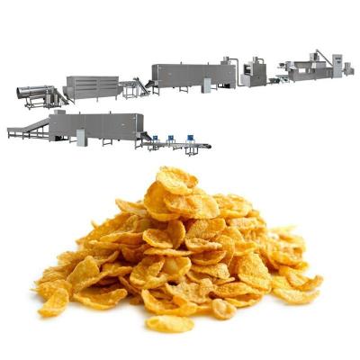 China High Productivity Automatic Breakfast Cereal Corn Flakes Manufacturing Equipment for sale