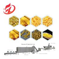 China Automatic Electric Industrial Macaroni Pasta Extruder Production Line Making Machine for sale
