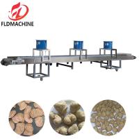 China Advanced Automatic Textured Vegetable Soy Bean Meat Protein Soya Chunk Nugget Making Extruder for sale