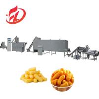 China Puffed Corn Snack Extruder Making Machine Production Line for Delicious Chips Snack for sale