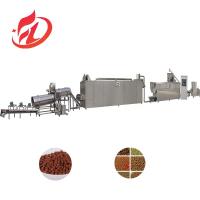 China 1-8mm Pet Feed Pellet Extruder Machine for Floating Fish Food Pet Feed Livestock for sale