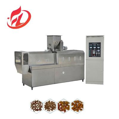 China FLD Dog Food Making Machine Extruder Dry Pet Food Extruder Dog Food Production Line for sale
