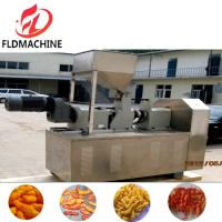 China Automatic fried twist snacks kurkure niknaks cheetos extruder making machine for sale