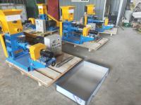 China Sinking/Floating Fish Feed Processing Line including Grinder, Mixer, Extruder, Dryer, Oil Sprayer for sale