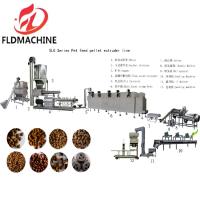 China 5000 kg Capacity Fish Feed Pellet Production Line with Crushing Processing Types for sale