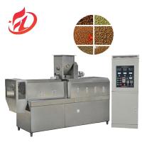 China 1-8mm Pellet Size Automatic Floating Fish Feed Pellet Machine for Tilapia Shrimp Feed for sale