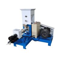 China 40-120mm Screw Diameter Floating Feed Pellet Extruder Machine for Pet Food Processing for sale