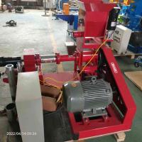 China 380v Pet Feed Production Diesel Engine Floating Fish Feed Meal Pellet Making Machine for sale