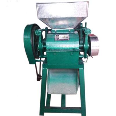 China 2-3 Worker Operated Small Grains Flattening Pressing Roller Making Machine with Motor for sale