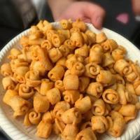 China 2024 Advanced Automatic Fried Bulges Snack Making Machinery for Delicious Treats for sale