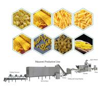 China 2 Operators Automatic Macaroni Pasta Making Machine Production Line from FLD Machinery for sale