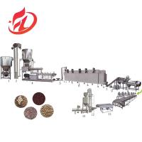 China Floating Fish Feed Extruder Machine with 1-8mm Pellet Size and 12 Hours Floating Time for sale