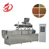 China 500kg/h Factory  steam types fish food making extruder Fish Feed Pellets Food Processing Machine for sale