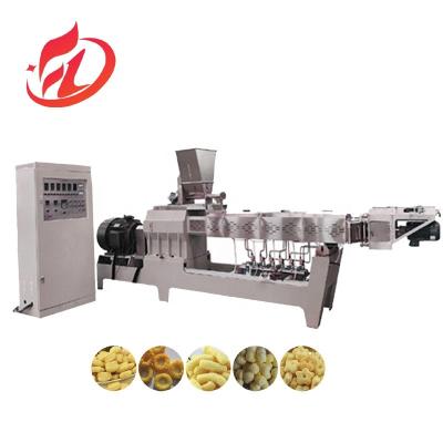 China WHATSAPP 86-152 6410 2980 Maize Puff Corn Rice Puff Snacks Food Making Machine Extruder for sale