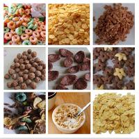 China Industrial Breakfast Cereal Corn Flakes Snack Food Processing Machinery Line for sale