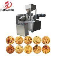 China 100-130kg/h Capacity Stainless Steel Kurkure Production Line with Automatic Extrusion for sale
