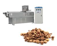 China Motor Core Components 65mm Screw Diameter Dog Food Pellet Extrusion Making Machine for sale