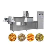 China High Productivity Corn Chips Snack Maize Snack Food Puffing Extruder Cereals Making Production Machine for sale