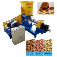 China Small Animal Pet Feed Catfish Shrimp Food Making Extruder for 1.0-10mm Fish Feed Pellets for sale