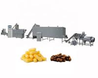 China Corn Puffed Snack Food Making Machinery Chocolate core Filled Snacks Making Plant for sale