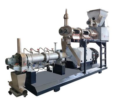 China Multi-functional Dry Dog Food Processing Line with Floating Time 12hours and 200kw for sale