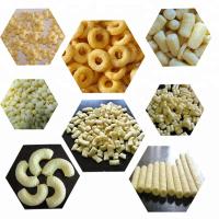 China Manufacturing Plant Puffed Rice Extruded Corn Pop Snack Food Extruder Making Machine for sale