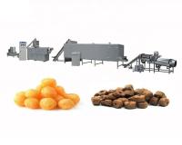 China Rice Corn Puff Making Machines Snack Food Extruder Puffing Puff Making Nails Shape for sale