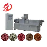 China 1-8mm Pellet Size Dry Type Floating Fish Feed Pellet Extruder Machine Easy Operation for sale