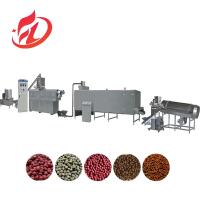 China Floating Fish Feed Pellet Machine / Floating Fish Feed Extruder with 380v Voltage for sale